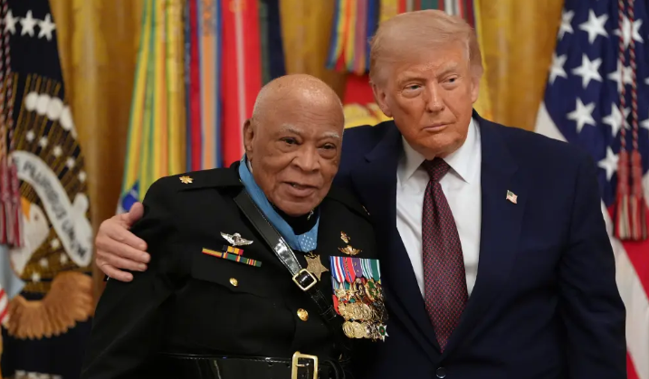 Trump Honors Three American Heroes With Medal Of Honor At White House ...